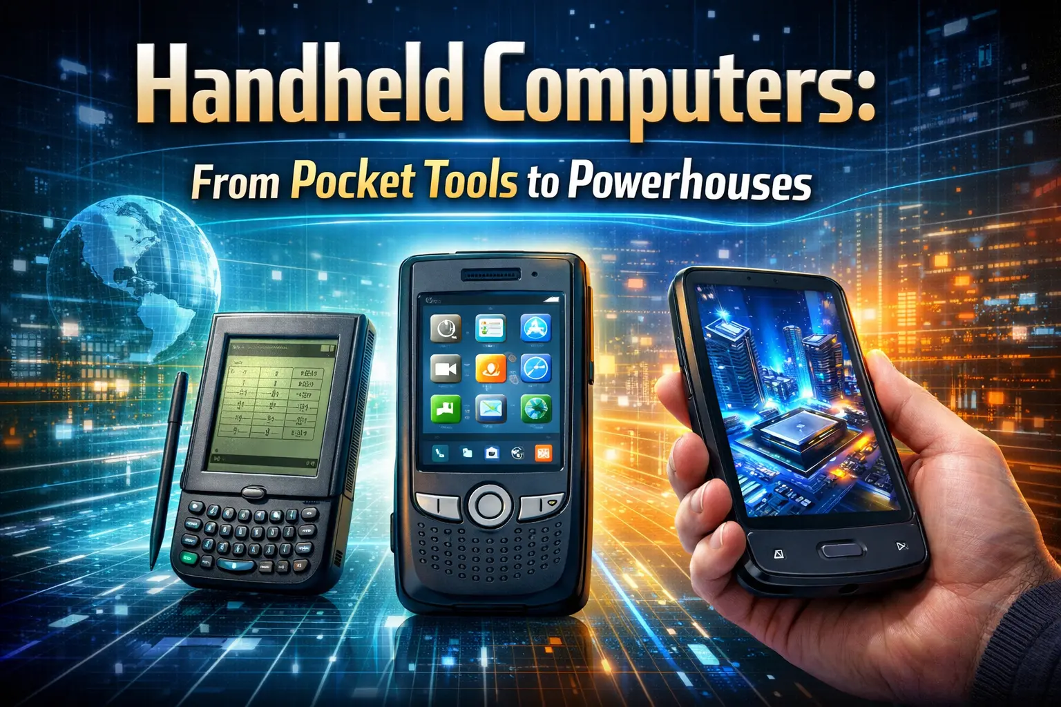 Handheld Computers: From Pocket Tools to Powerhouses
