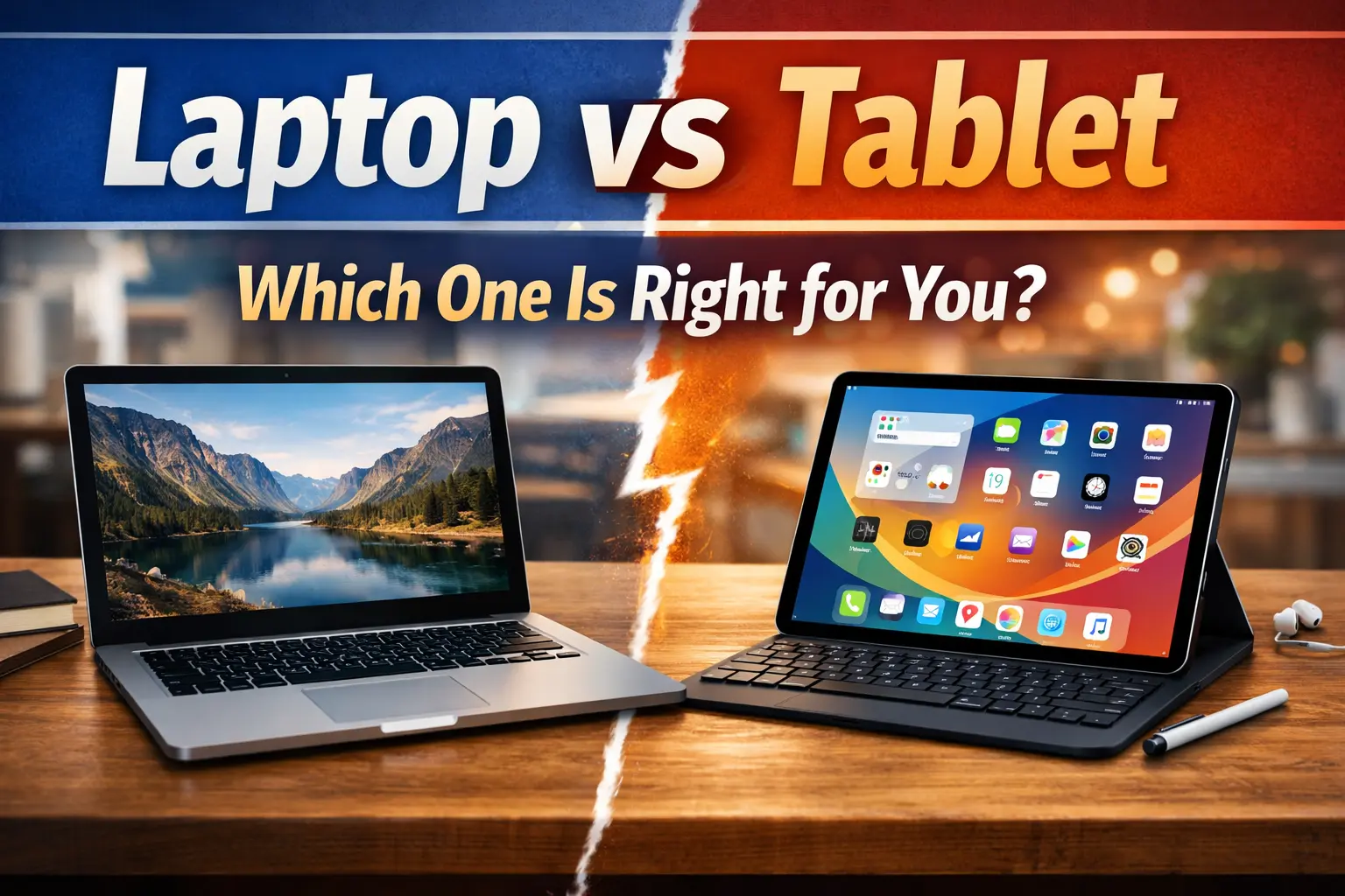 Laptop vs Tablet: Which One Is Right for You?