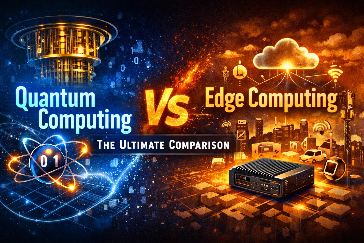 Quantum Computing vs Edge Computing: The Ultimate Comparison