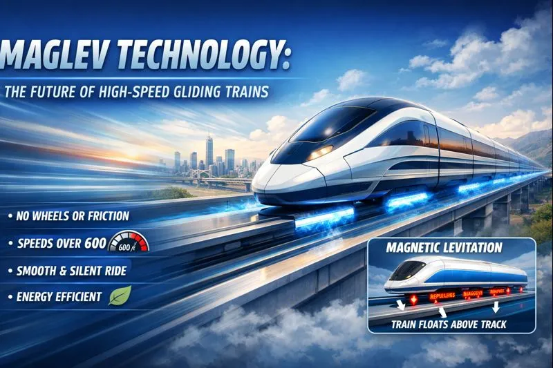 Maglev Technology: The Future of High-Speed Gliding Trains