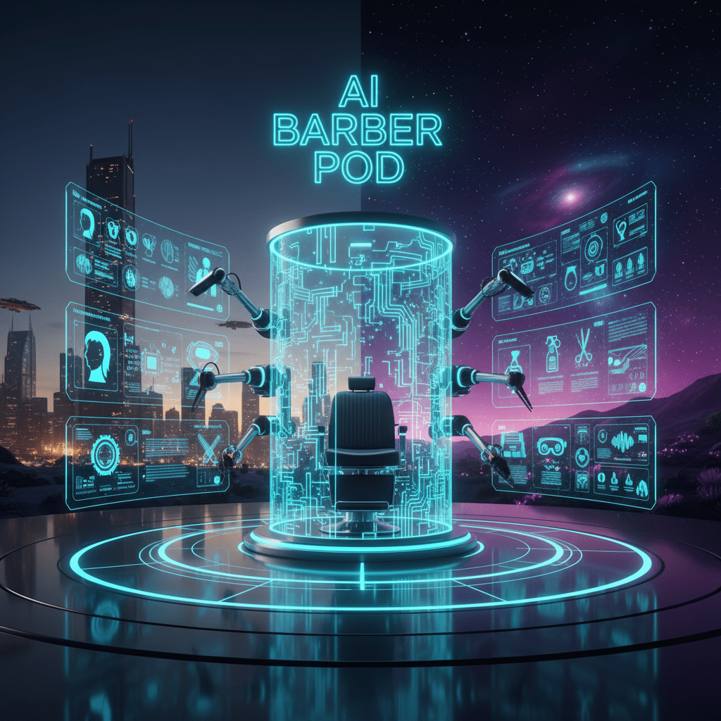 The Ultimate Grooming Tool: AI Barber Pod Unveiled